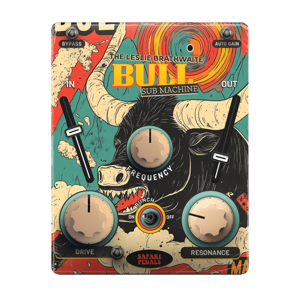 Bull Sub Machine - Leslie Brathwaite's secret weapon – Safari Pedals