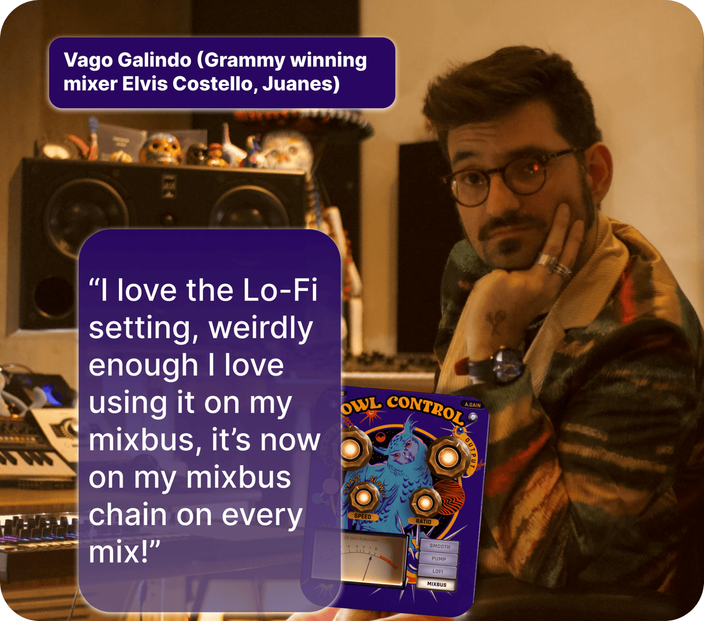 Owl Control: Four smart compressors in one plugin | Safari Pedals