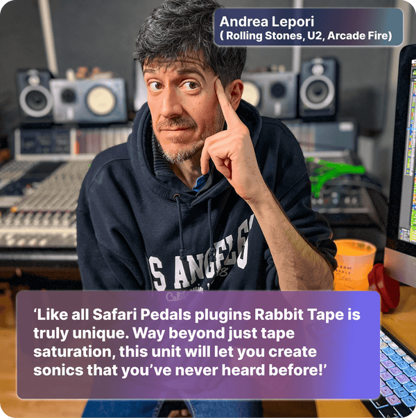 Rabbit Tape - Jungle Warmth Tape Distortion – Safari Pedals