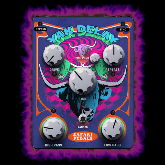 Wild And Extreme Delay Effects| Yak Delay Plugin | Safari Pedals