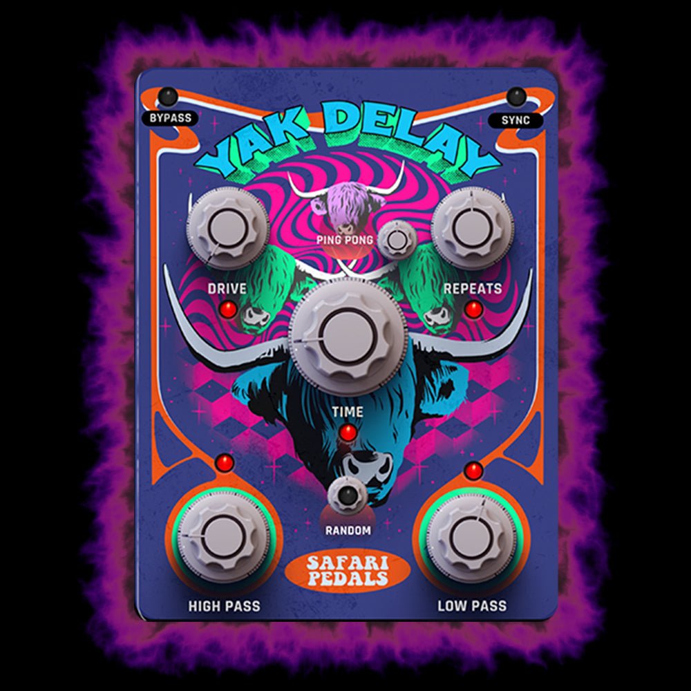 Wild And Extreme Delay Effects| Yak Delay Plugin | Safari Pedals